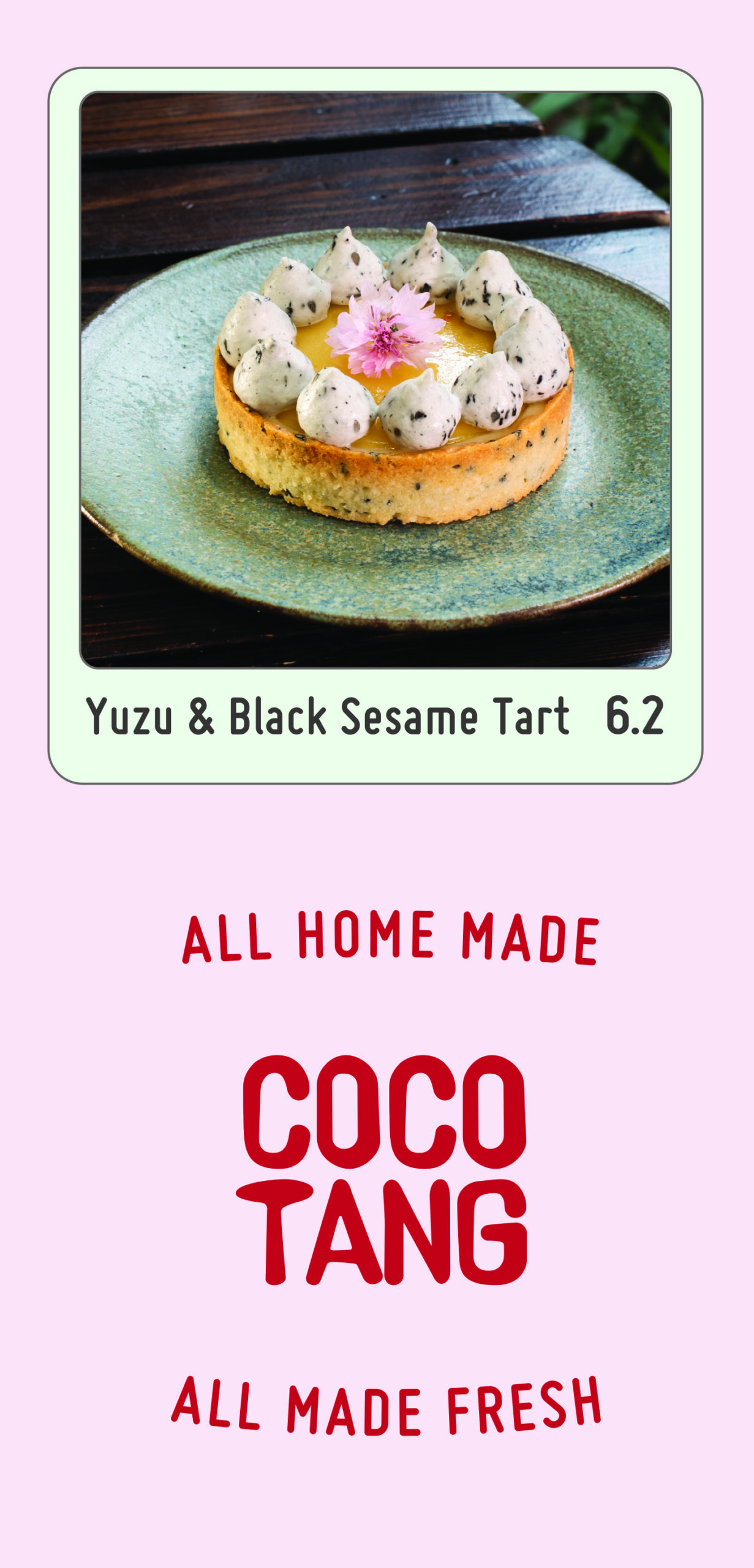 Sweet Menu